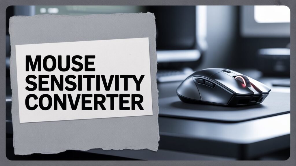 Mouse Sensitivity Converter | Convert Sensitivity Instantly